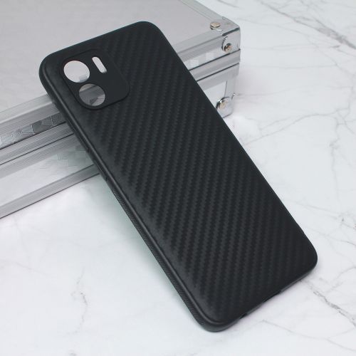 Futrola - maska Carbon fiber za Xiaomi Redmi A1/Redmi A2 crna