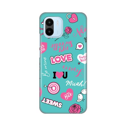 Silikonska futrola - maska print za Xiaomi Redmi A1/Redmi A2 Love