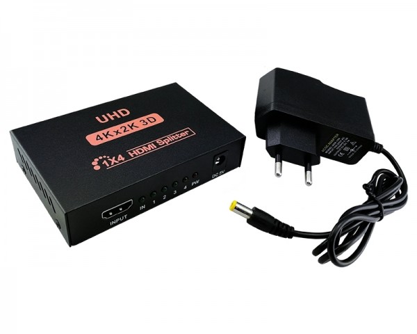 E-GREEN 2.0 HDMI spliter 4x out 1x in 1080P