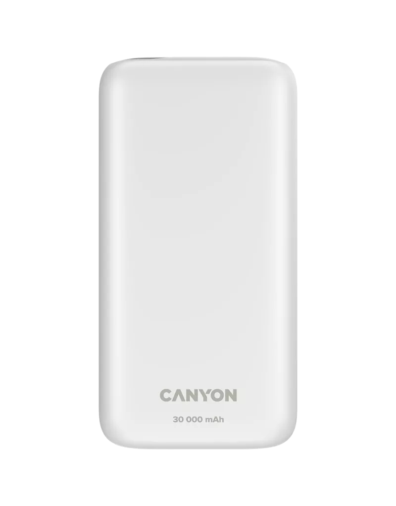 CANYON PB - 301, Power bank 30000mAh Li-poly battery, Input Micro: DC5V/2A,...