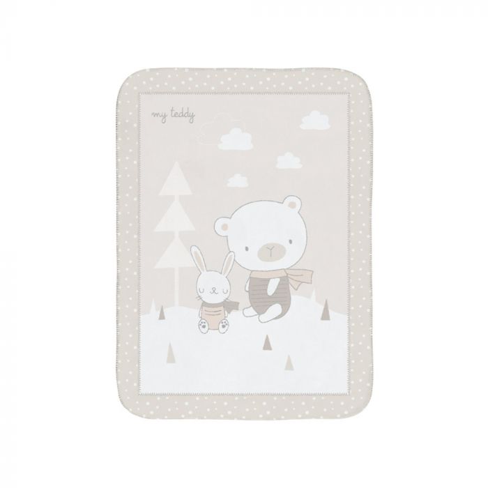 Kikka Boo Super soft bebi ćebence 80×110 My Teddy KKB21121