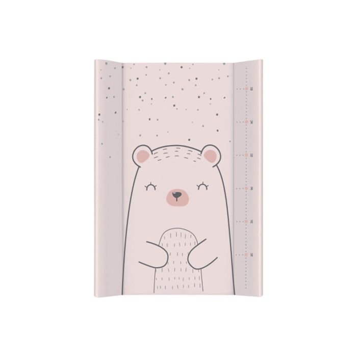 Kikka Boo Tvrda podloga za povijanje bebe 80х50cm Bear with me Pink KKB61033