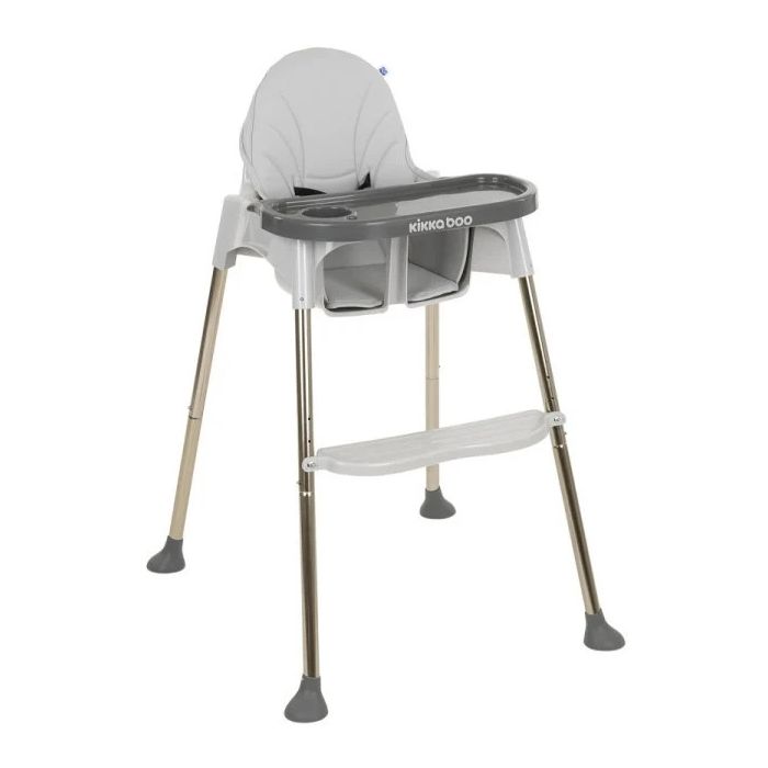 KikkaBoo hranilica Sky-High 2in1 Grey ( KKB11073 )