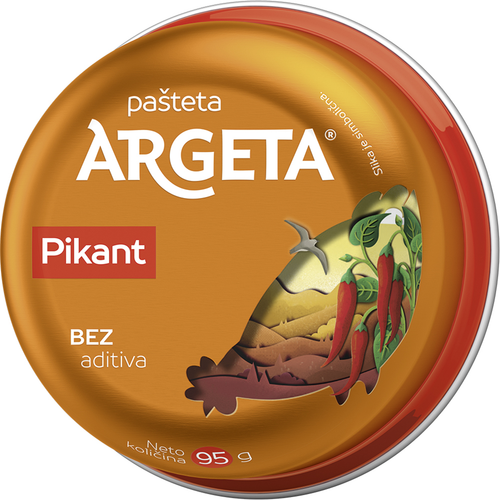 Argeta Pikant pašteta 95g