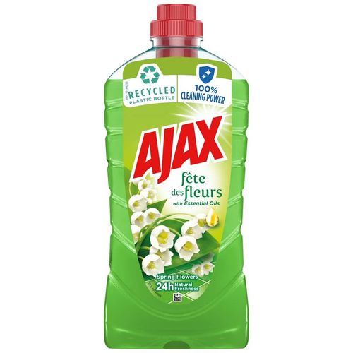 Ajax tečnost za podove Floral Fiesta Spring Flowers (zeleni) 1000 ml