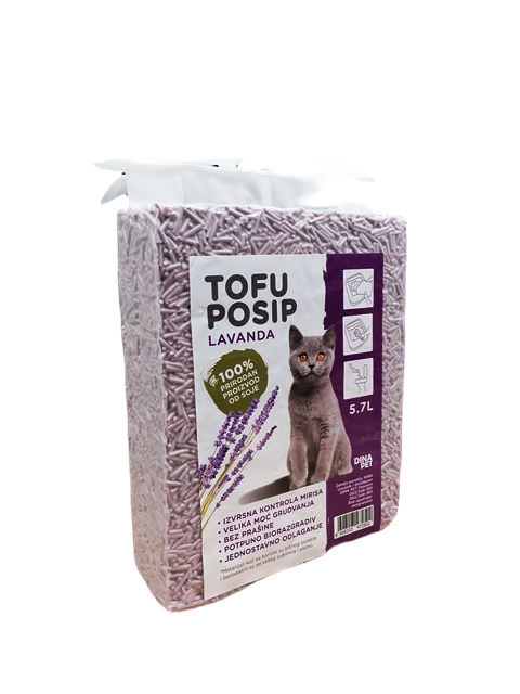 Tofu posip lavanda 5.7 litara