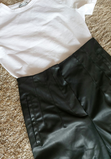 NOVE ZARA kozne pantalone