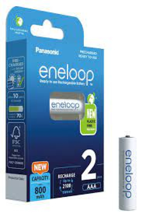 Panasonic Eneloop AAA 2B punjive baterije