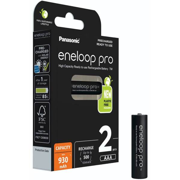 Panasonic bat. eneloop pro AAA/2B (BK-4HCCE/2BE)