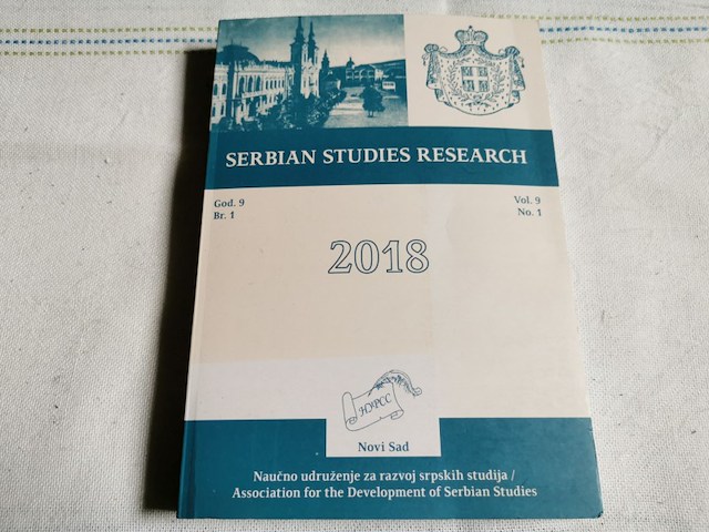 Serbian Studies Reseach - 2018
