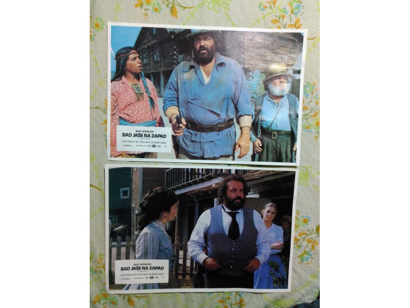 Bad jase na Zapad, 6 filmskih flajera, Bud Spencer