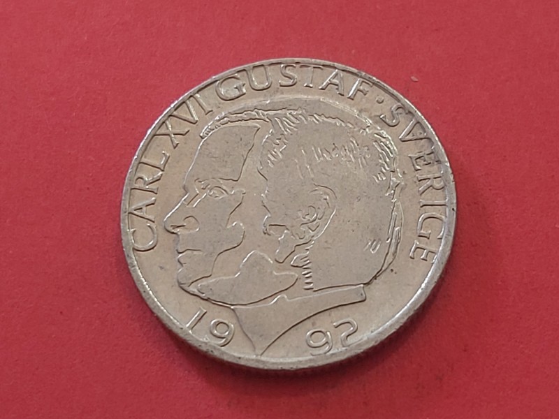 Švedska - 1 kruna 1992 god