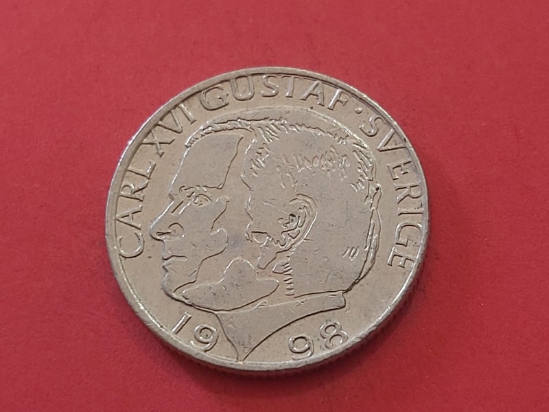 Švedska - 1 kruna 1998 god