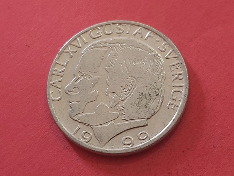 Švedska - 1 kruna 1999 god