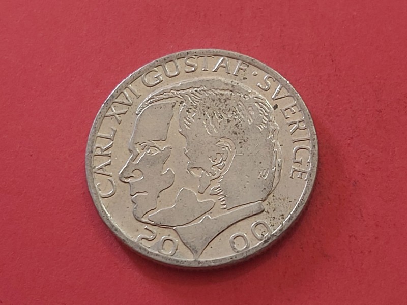 Švedska - 1 kruna 2000 god