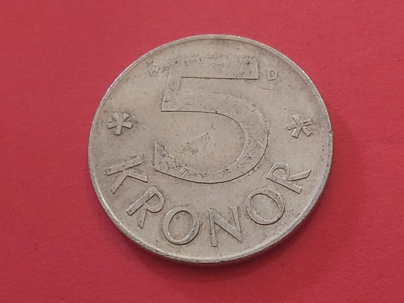 Švedska - 5 kruna 1992 god