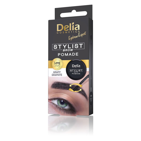 POMADA ZA OBRVE U GRAFIT BOJI DELIA 4 ML