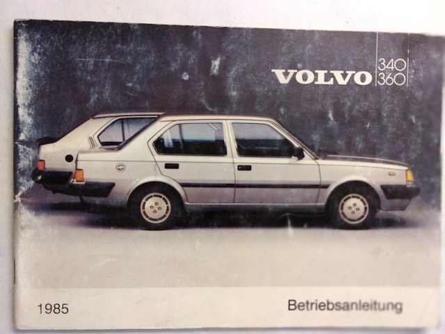 Tehnicko uputstvo za upotrebu za Volvo 340/360, 1985. 1