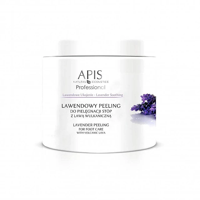 APIS - LAVENDER SOOTHING - PILING ZA STOPALA OD LAVANDE I VULKANSKE LAVE - 700 G