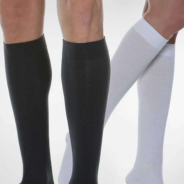 COTTON SOCKS - DOKOLENICE UNISEX 280 DEN (22-27 MMHG)