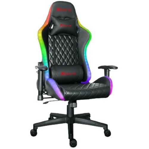 Stolica Gaming Xtrike GC-907 Crna sa RGB osvetljenjem