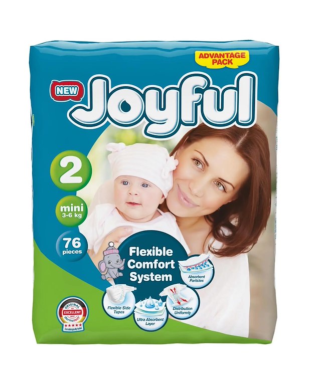 JOYFUL Pelene Adventage pack Mini 3-6kg 76/1