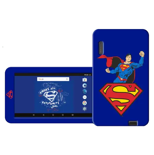 ESTAR Tablet Themed Superman 7399 HD 7"/QC 1.3GHz Android 9 plavi