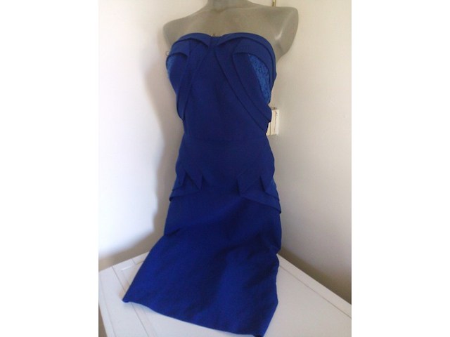 Nova Fervente plava top haljina 36