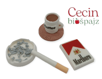 Figurice za tortu kafa i cigare Hit figura