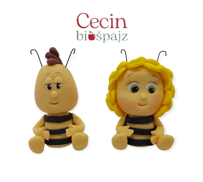 Figurice za tortu pčelica Maja i Pavo Set