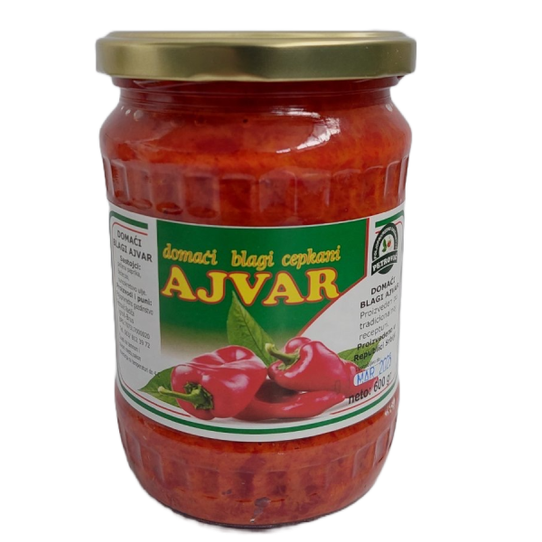 DOMAĆI AJVAR - BLAGI CEPKANI