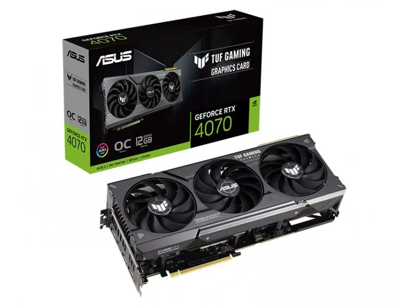 ASUS NVIDIA GEFORCE RTX 4070 12GB TUF-RTX4070-O12G-GAMING