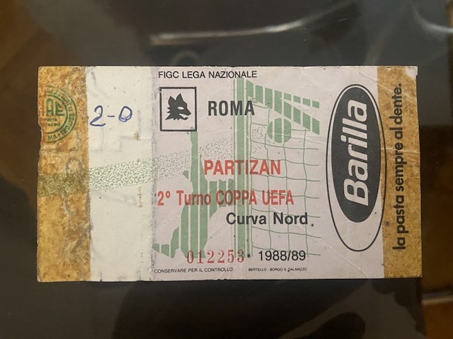 Roma - Partizan 1988/1989
