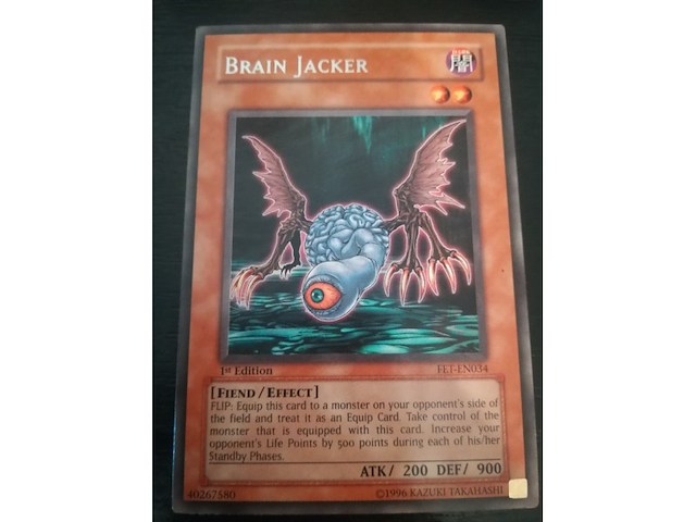 Yu-GI-OH!- Brain Jacker (Rare)