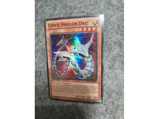 Yu-GI-OH!- Cyber Dragon Drei (Super rare)