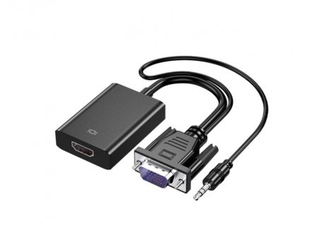 FAST ASIA Adapter-konvertor VGA na HDMI+Micro+Audio