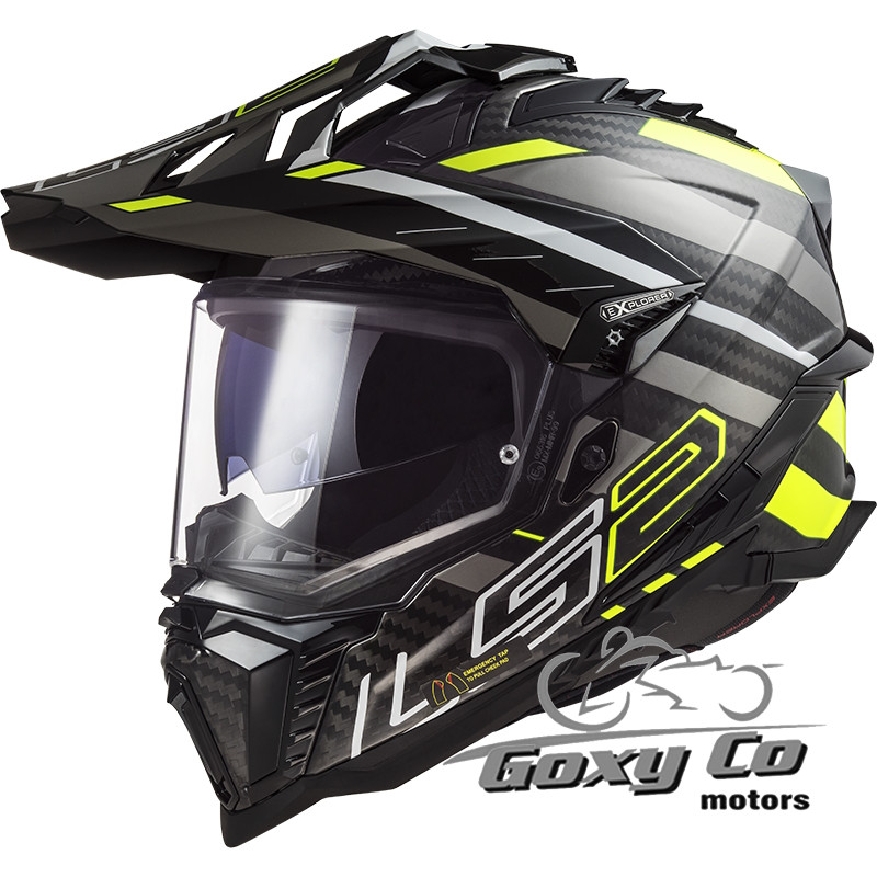 Kaciga LS2 Cross MX701 EXPLORER EDGE CARBON