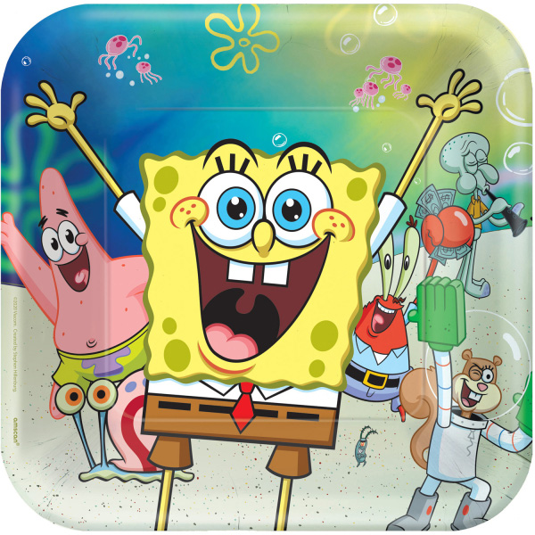 55262766
8 Plates Spongebob Squeared