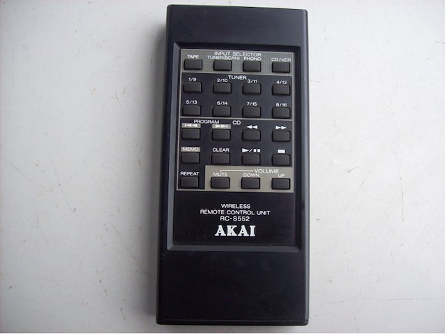 AKAI  daljinski RC-S552 - orginal