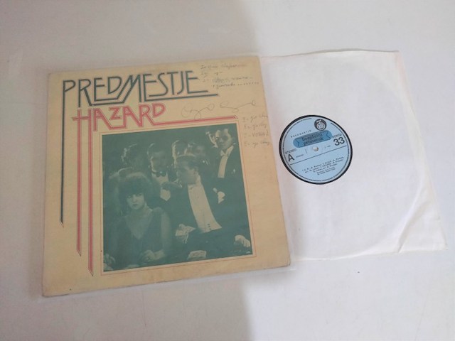 PREDMESTJE Hazard RADIO PROMO JAZZ ROCK LP