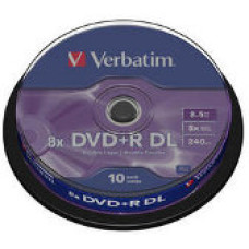 DVD+R Verbatim double layer 8,5gb spindle (43666) 1/10