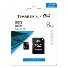 MicroSD kartica Teamgroup (+ SD adapter) 8GB