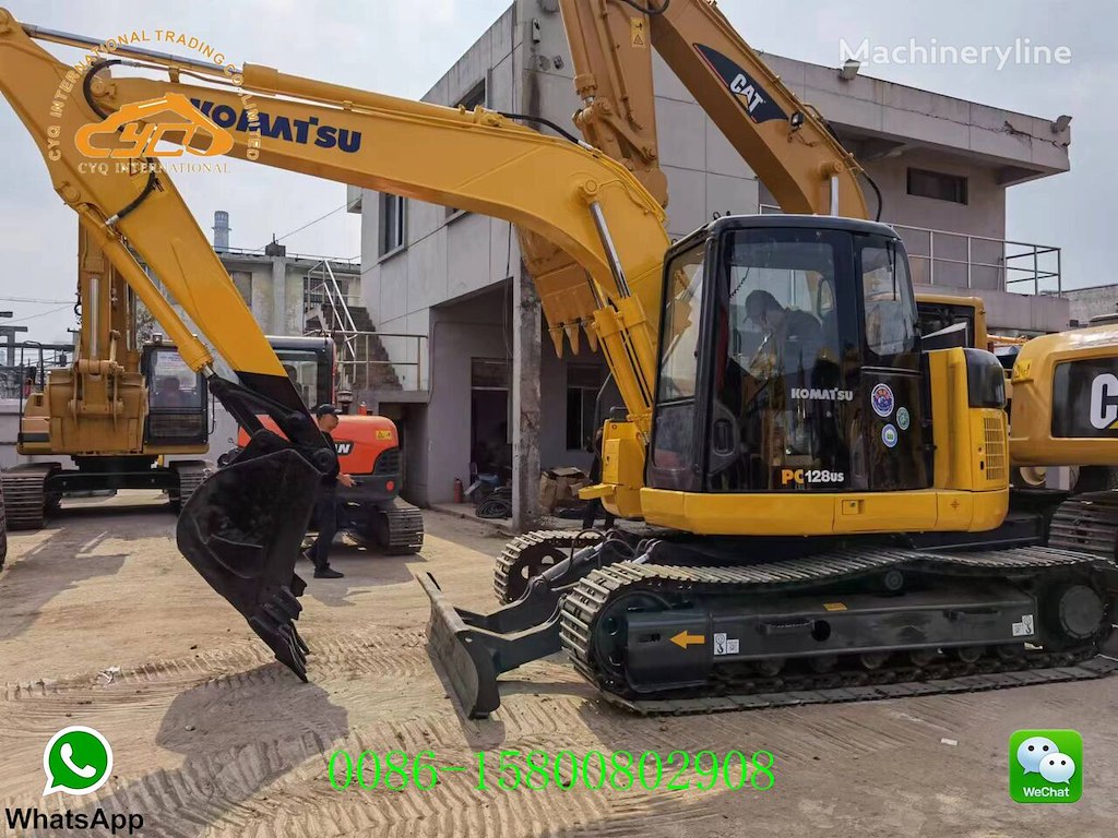 Komatsu PC128US bager guseničar po rezervnim delovima