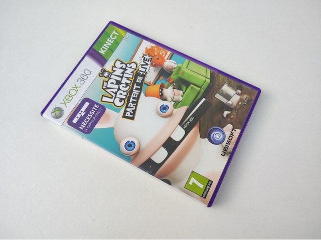 XBOX 360 Kinect igrica za decu - Raving Rabbids