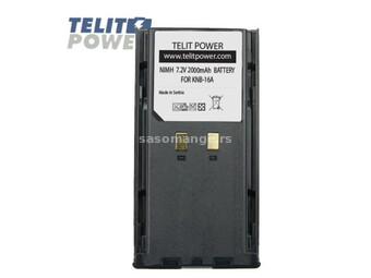 TelitPower baterija NiMH 7.2V 2000mAh Panasonic za radio stanicu KENWOOD KNB-16A ( P-3307 )