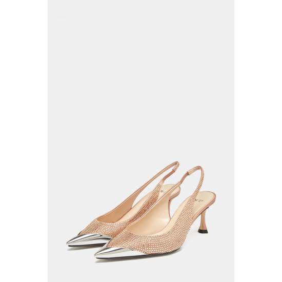 N°21 BEIGE STONE EVENING SHOES