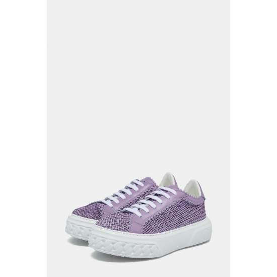 Casadei LILA KNITTED TEXTURED SNEAKER
