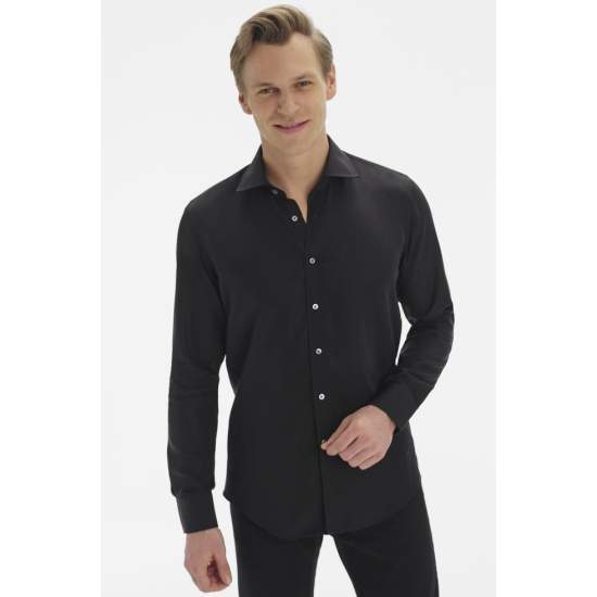 Vakko LYOCELL POPLIN SHIRT