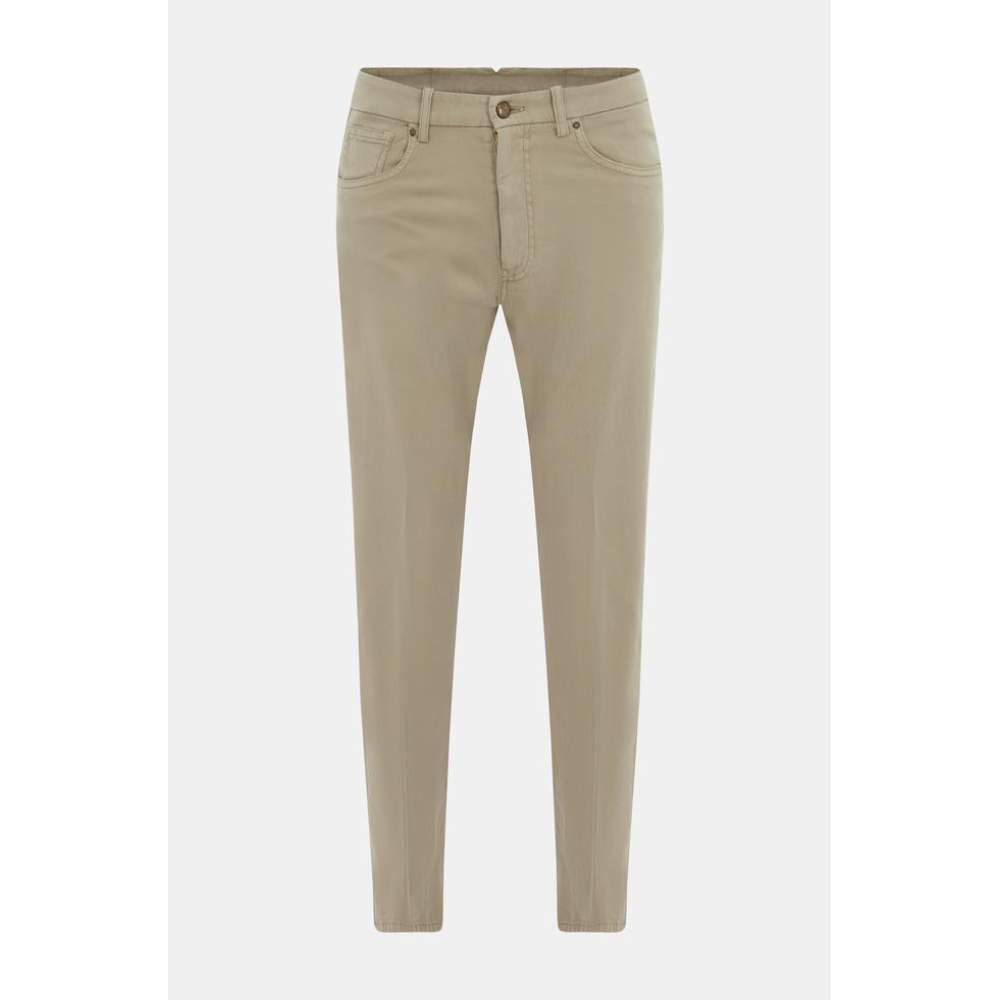 Vakko 5 POCKET BEIGE TROUSERS