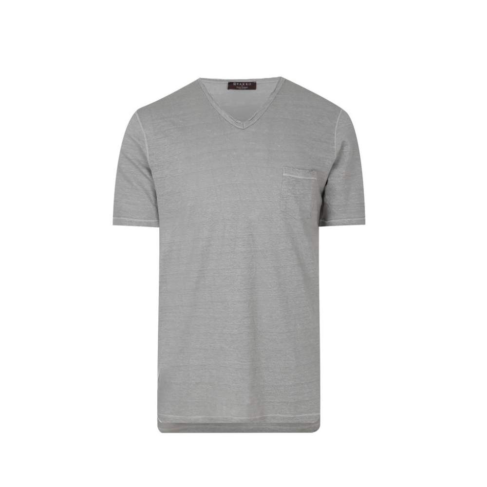 Vakko V-NECK SHORT SLEEVE T-SHIRT